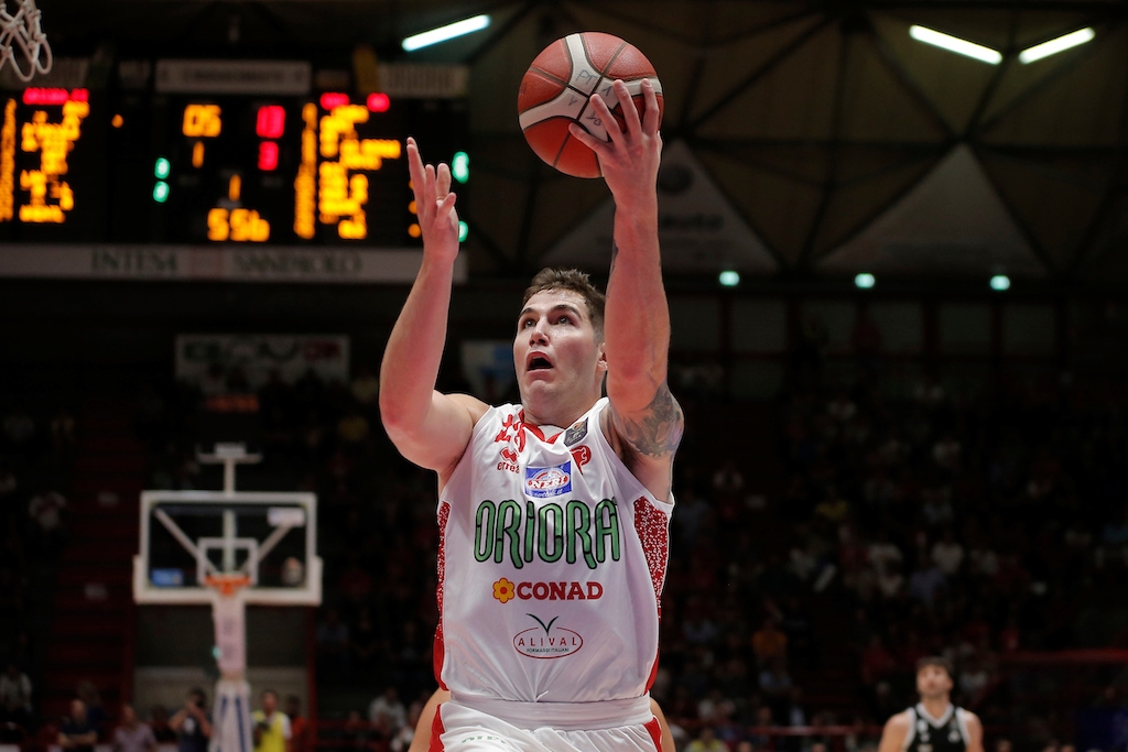 OriOra Pistoia a Milano senza l'ala Justin Johnson