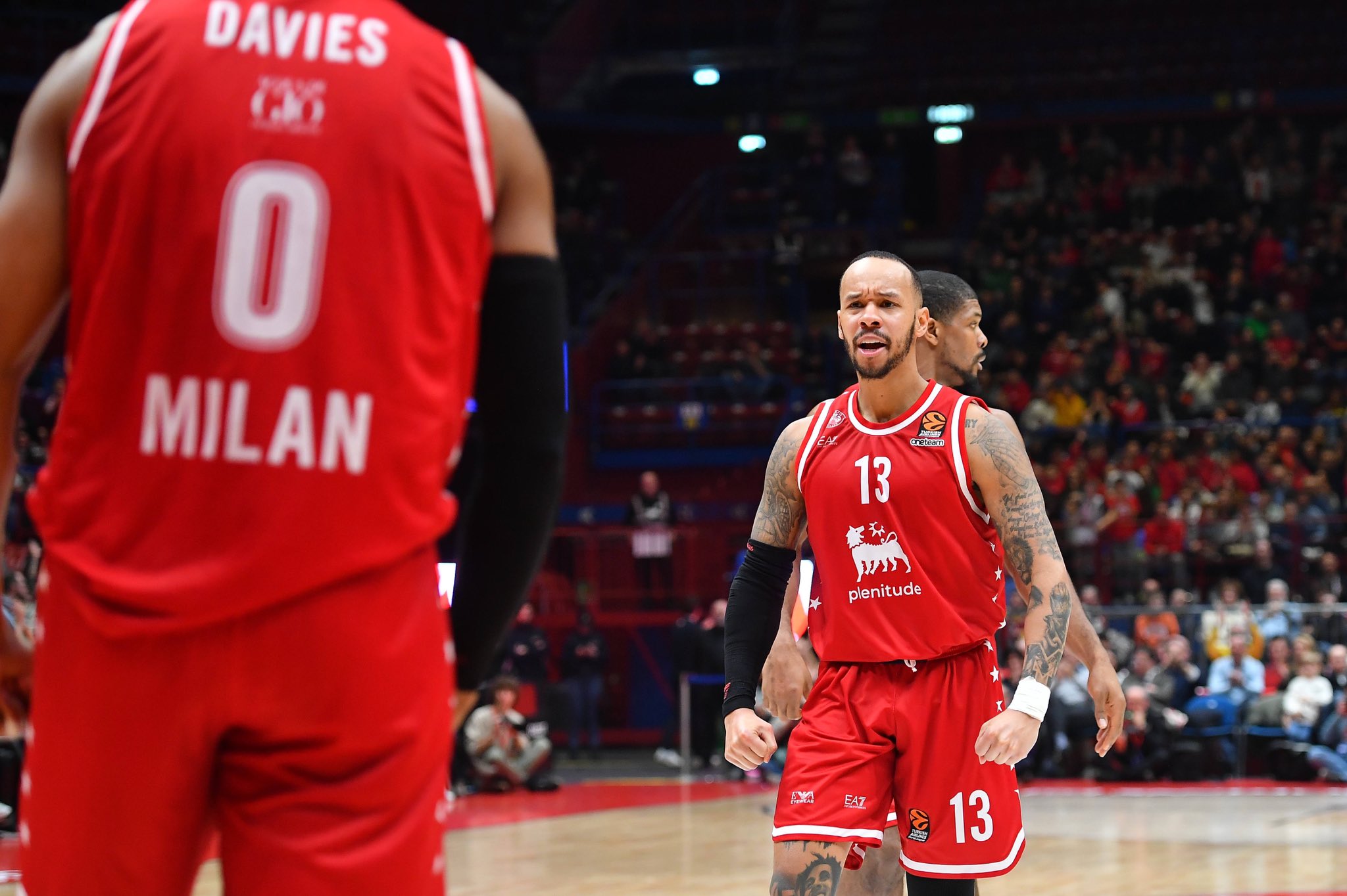 Il saluto di Shabazz Napier: Con Amore. Grazie Olimpia Milano