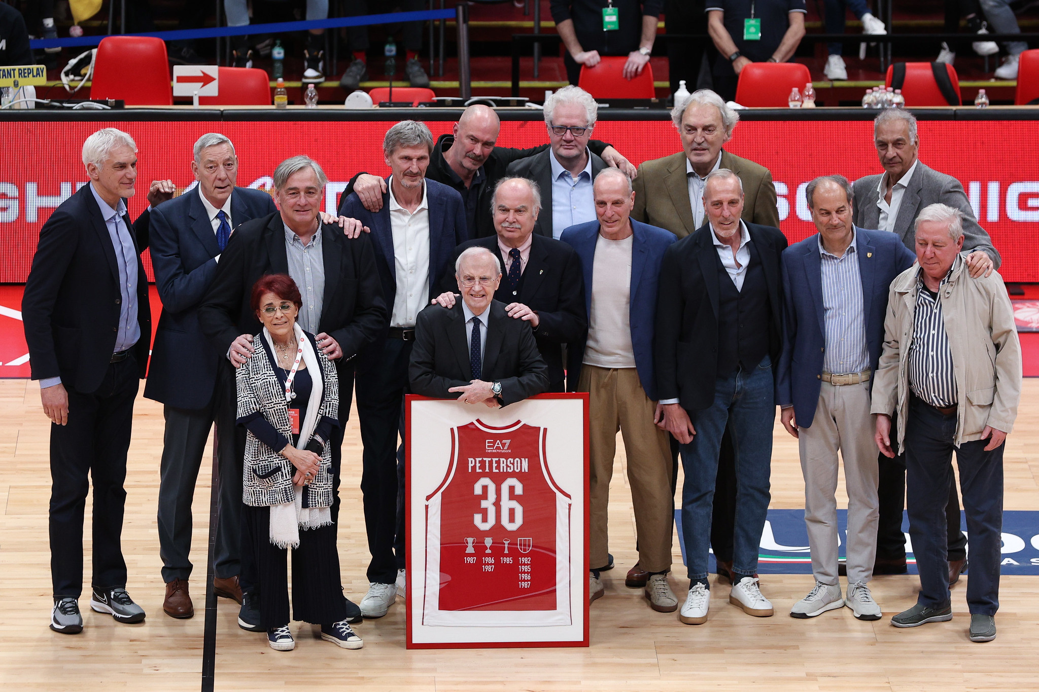 Dan Peterson, la notte delle grandi emozioni