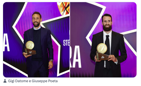 LBA Cocktail Party, premio alla carriera per Datome e Poeta