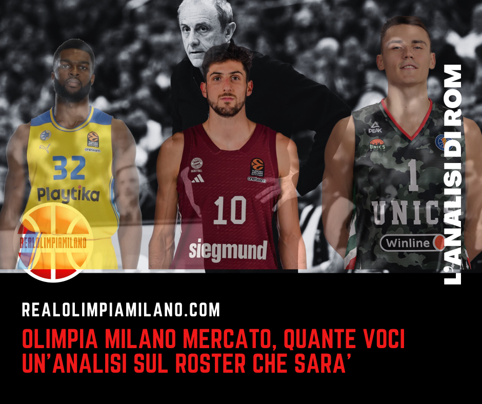 Olimpia Milano tra finale e mercato. Le prime certezze