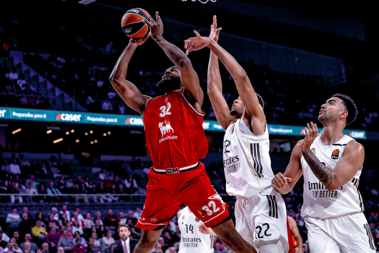No contest a Madrid. E' monologo Real Madrid su una piccola Olimpia Milano